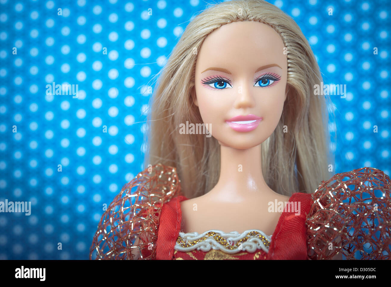 Barbie in red dress hi-res stock photography and images - Alamy