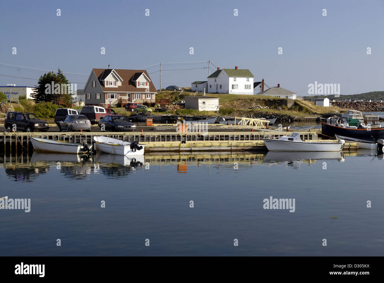 The harbour, Twillingate, Newfoundland Stock Photo - Alamy