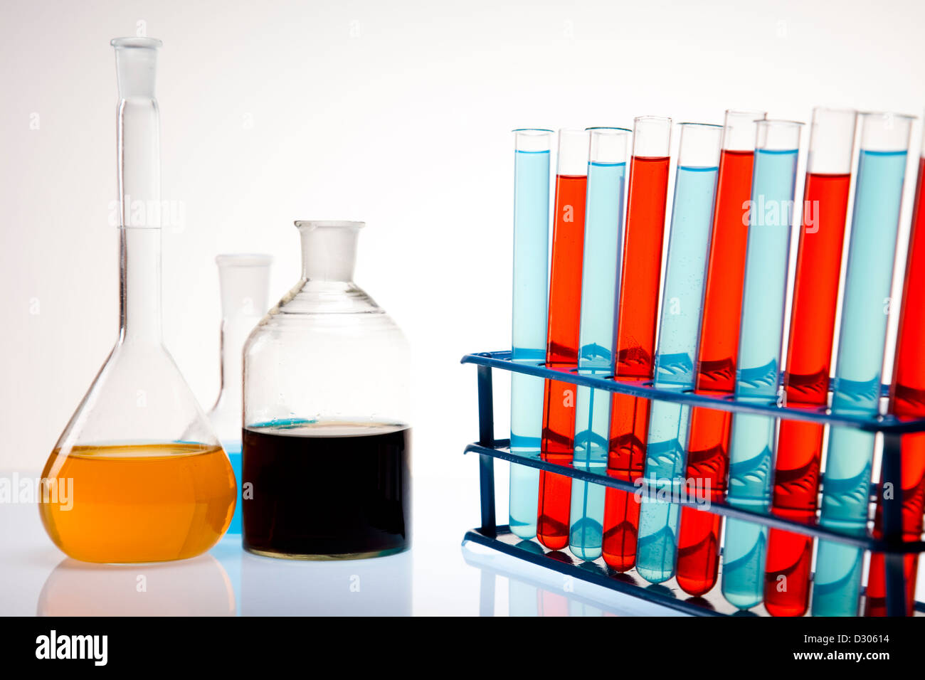 Biochemistry Laboratory and glass Stock Photo - Alamy