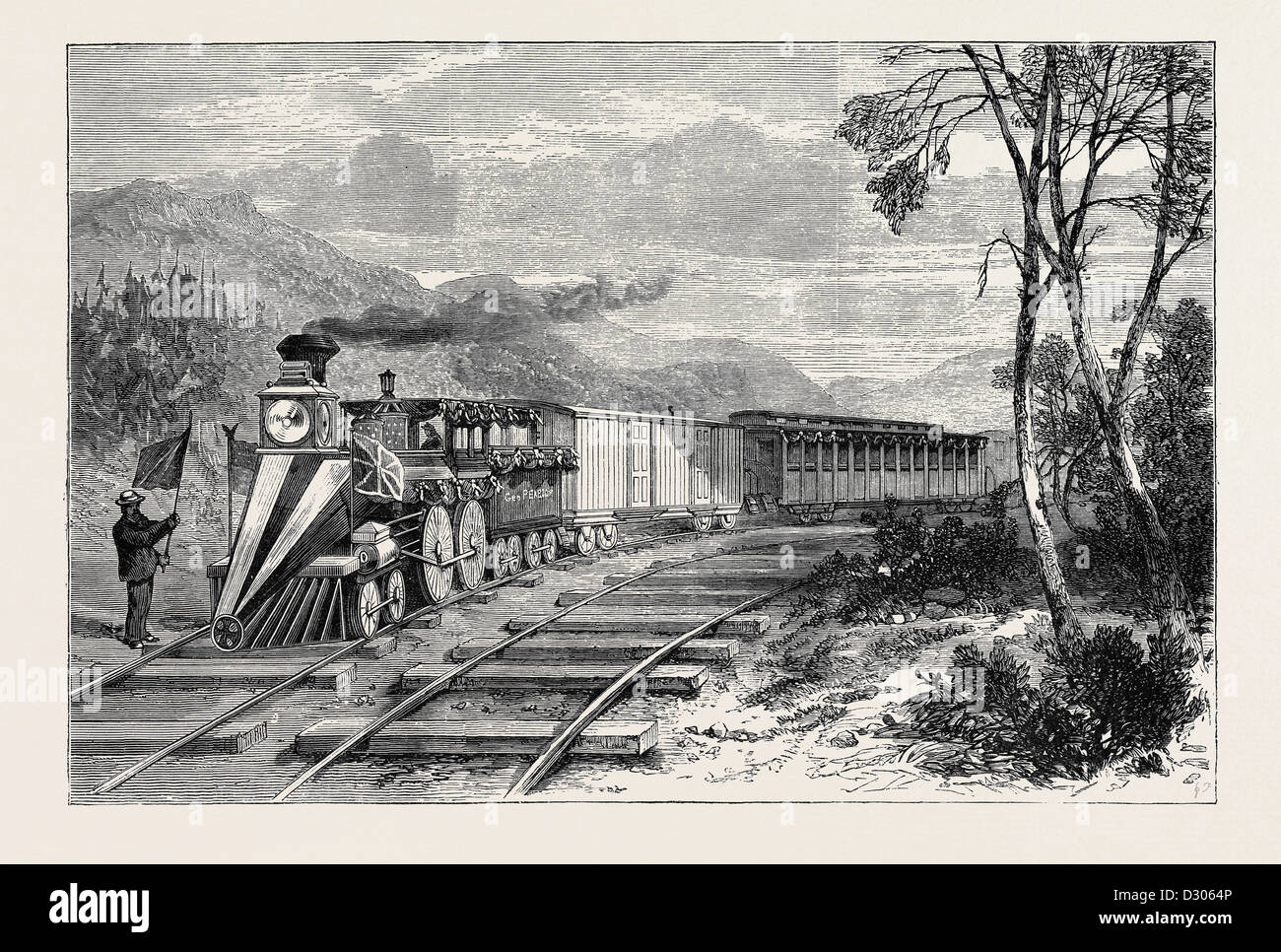 Train 1870 hi-res stock photography and images - Alamy