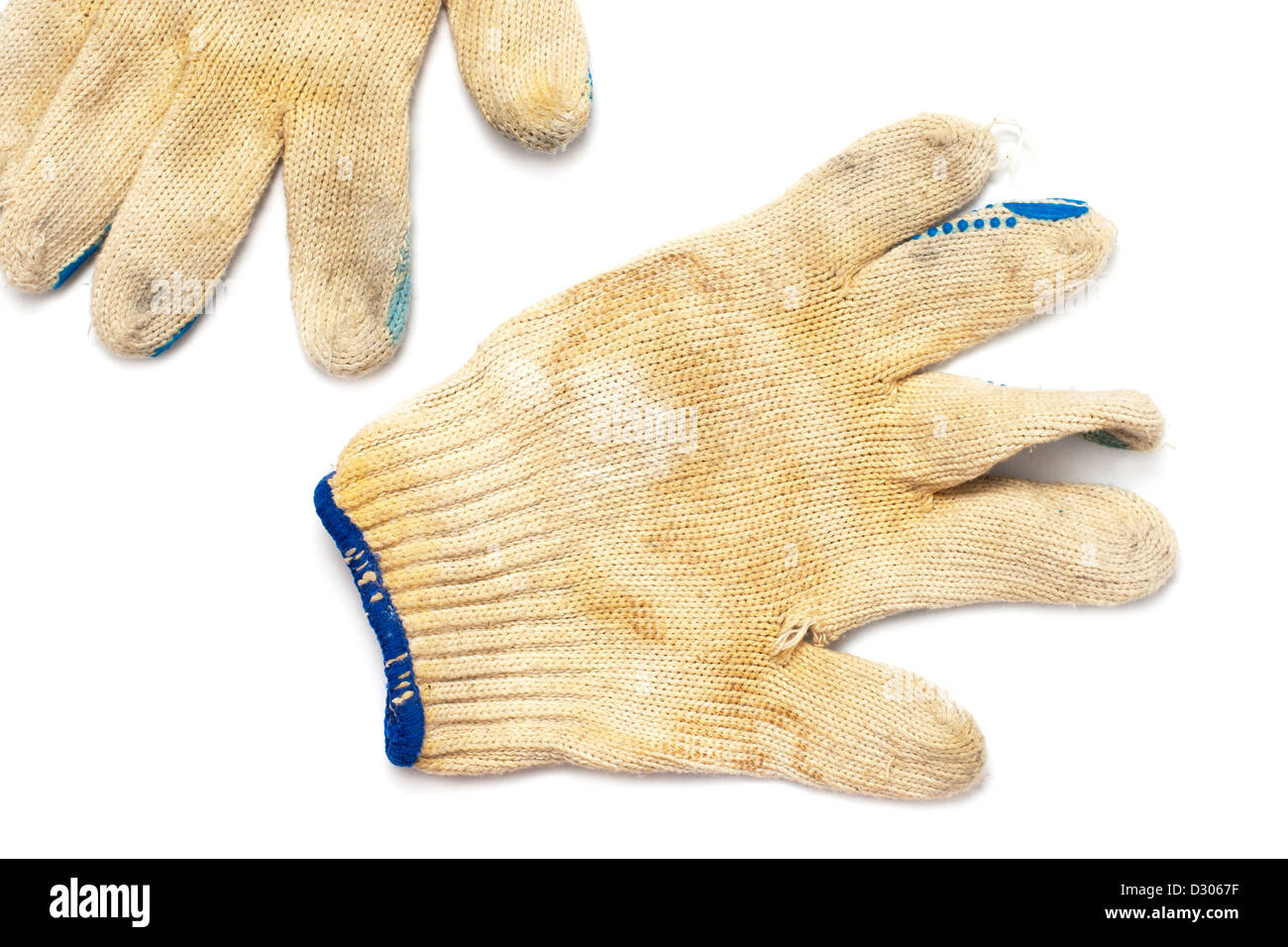Dirty gloves hi-res stock photography and images - Alamy