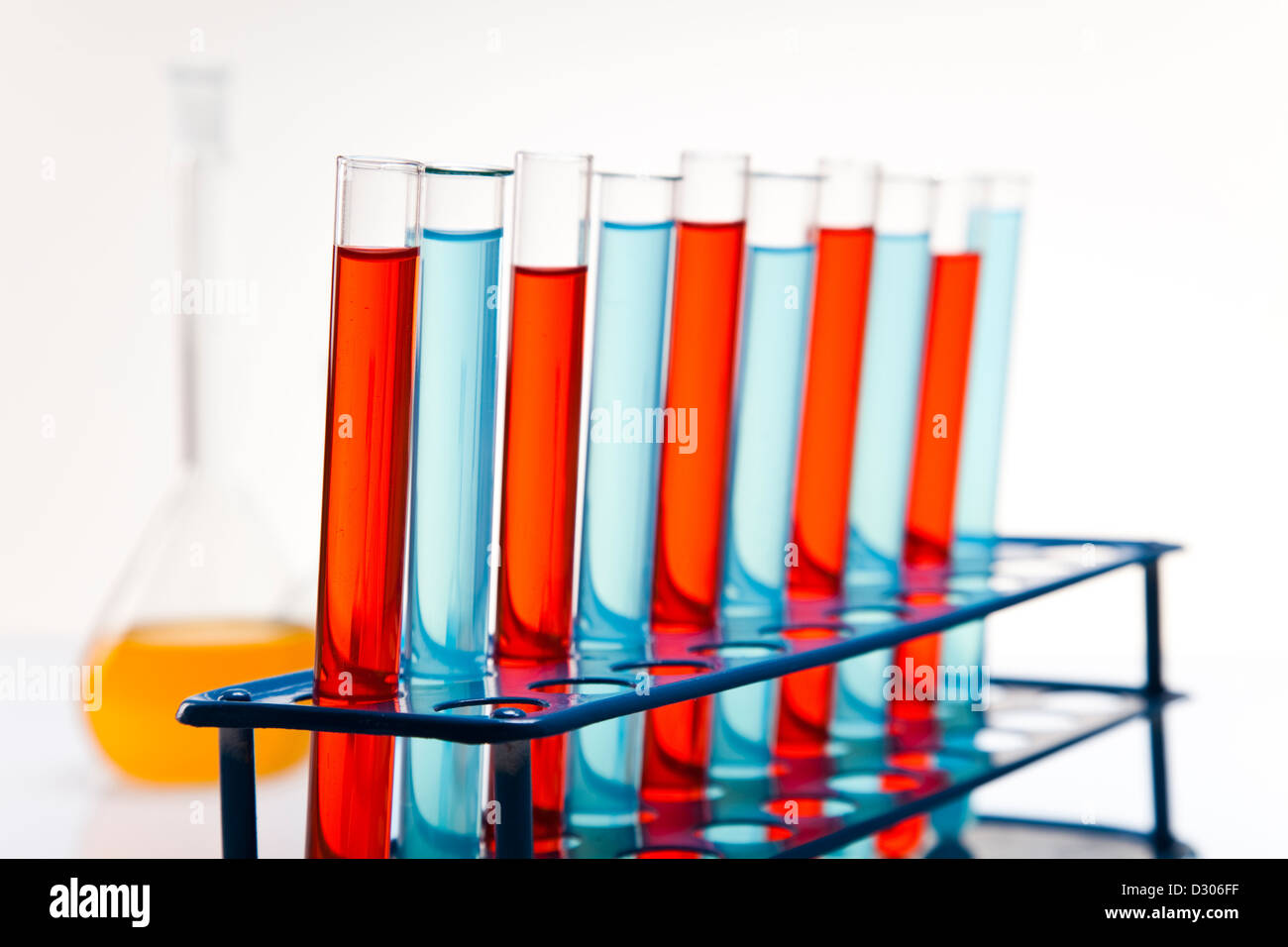 Biochemistry Laboratory and glass Stock Photo - Alamy
