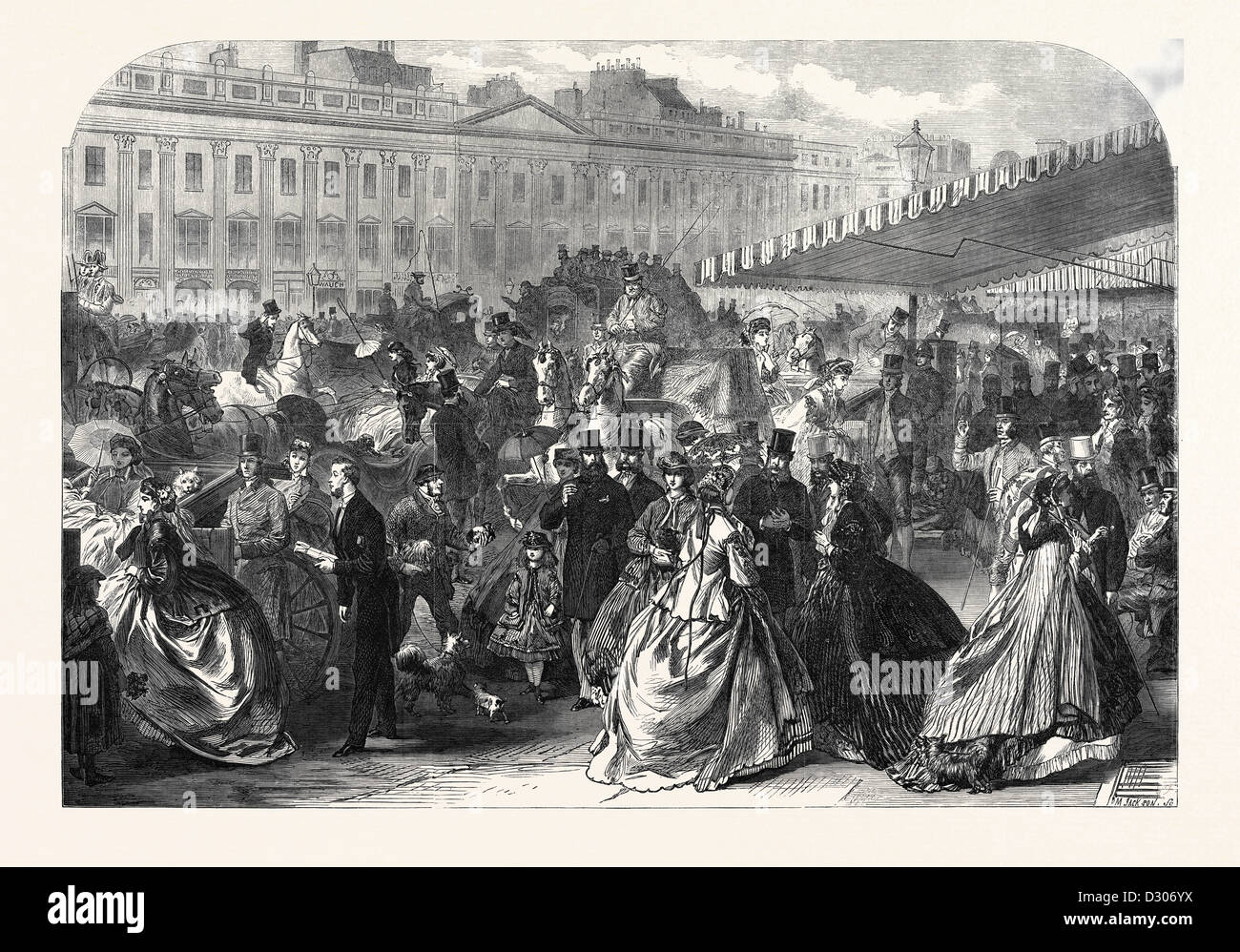 Engraving regent street hi-res stock photography and images - Alamy