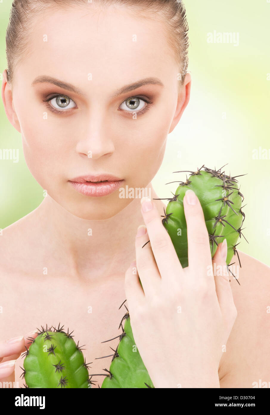 Cactus with face hi-res stock photography and images - Alamy