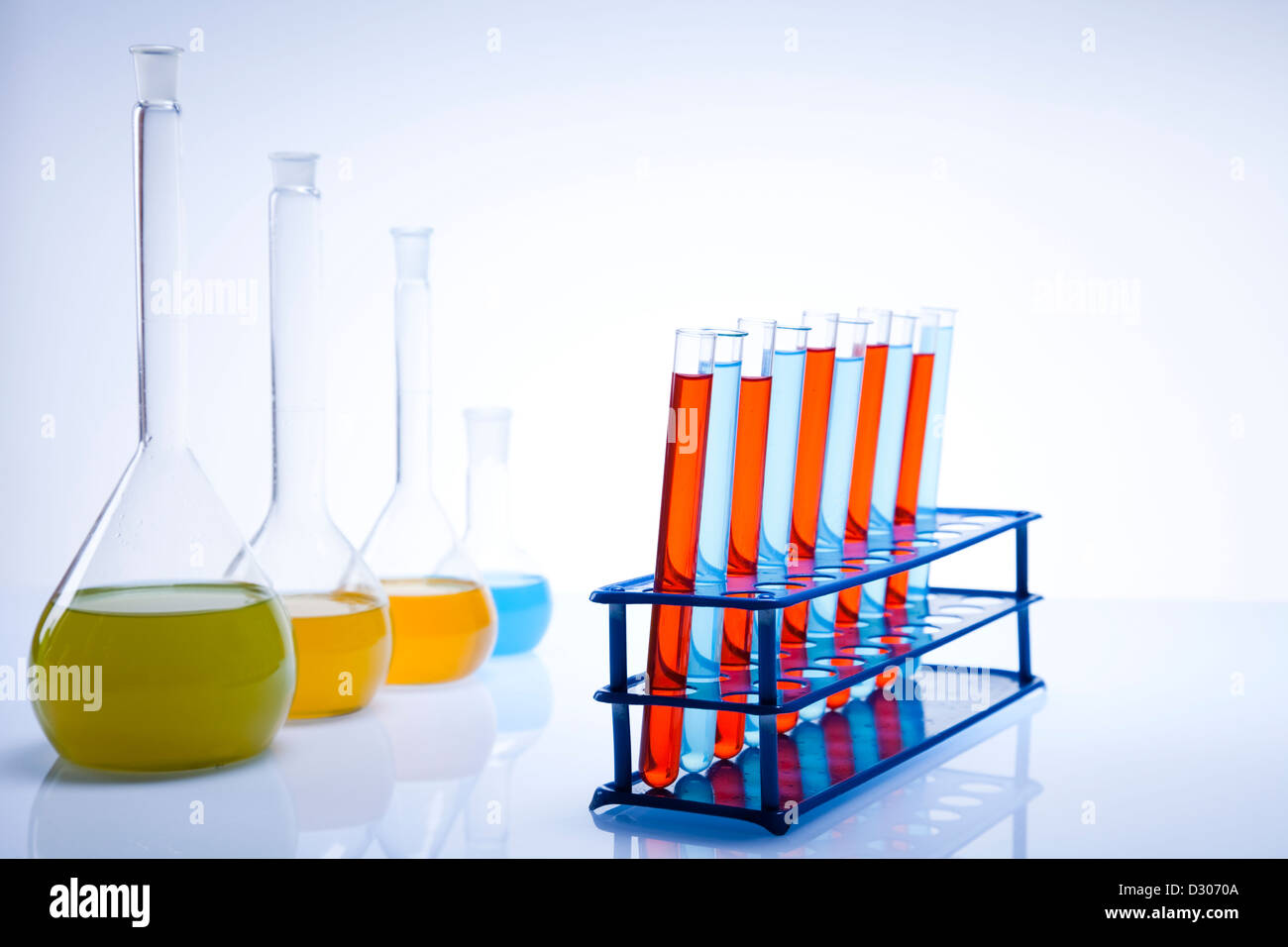 Biochemistry Laboratory and glass Stock Photo - Alamy