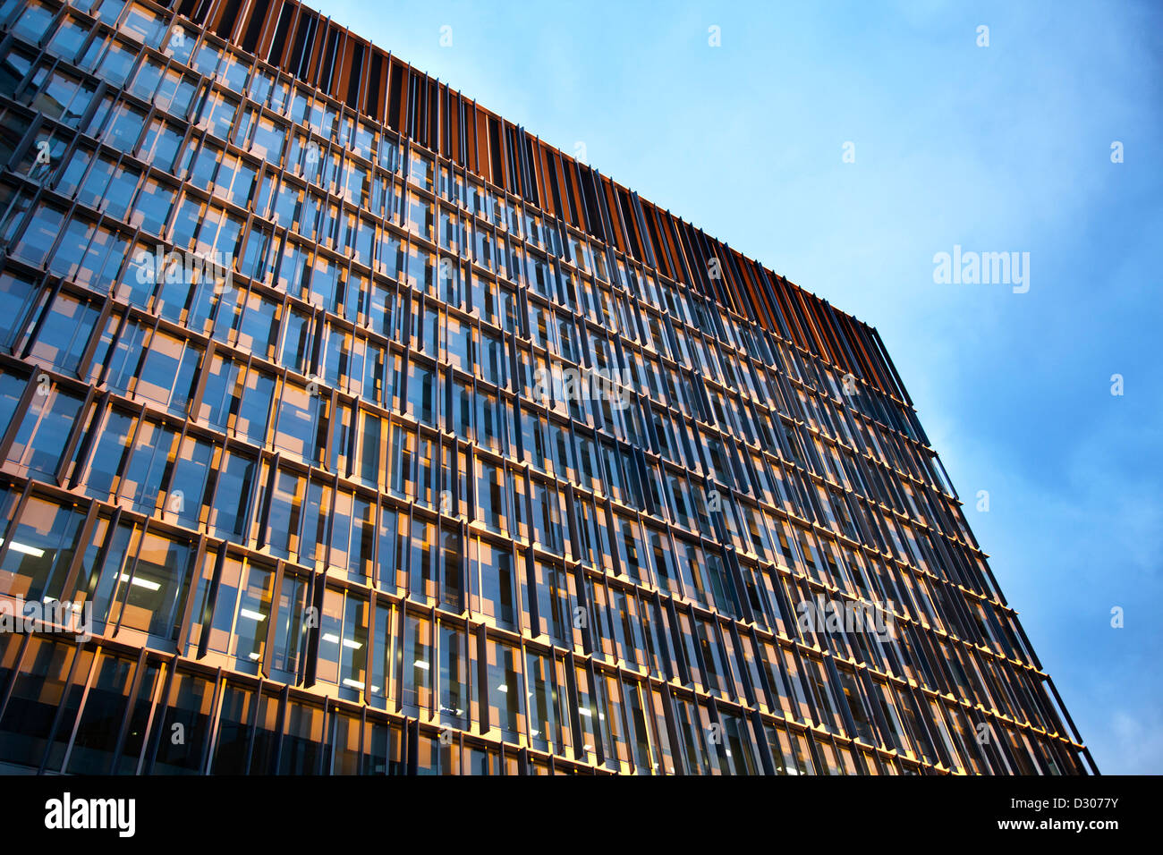 The Blue Fin Building. Modern architecture in London, UK Stock Photo ...