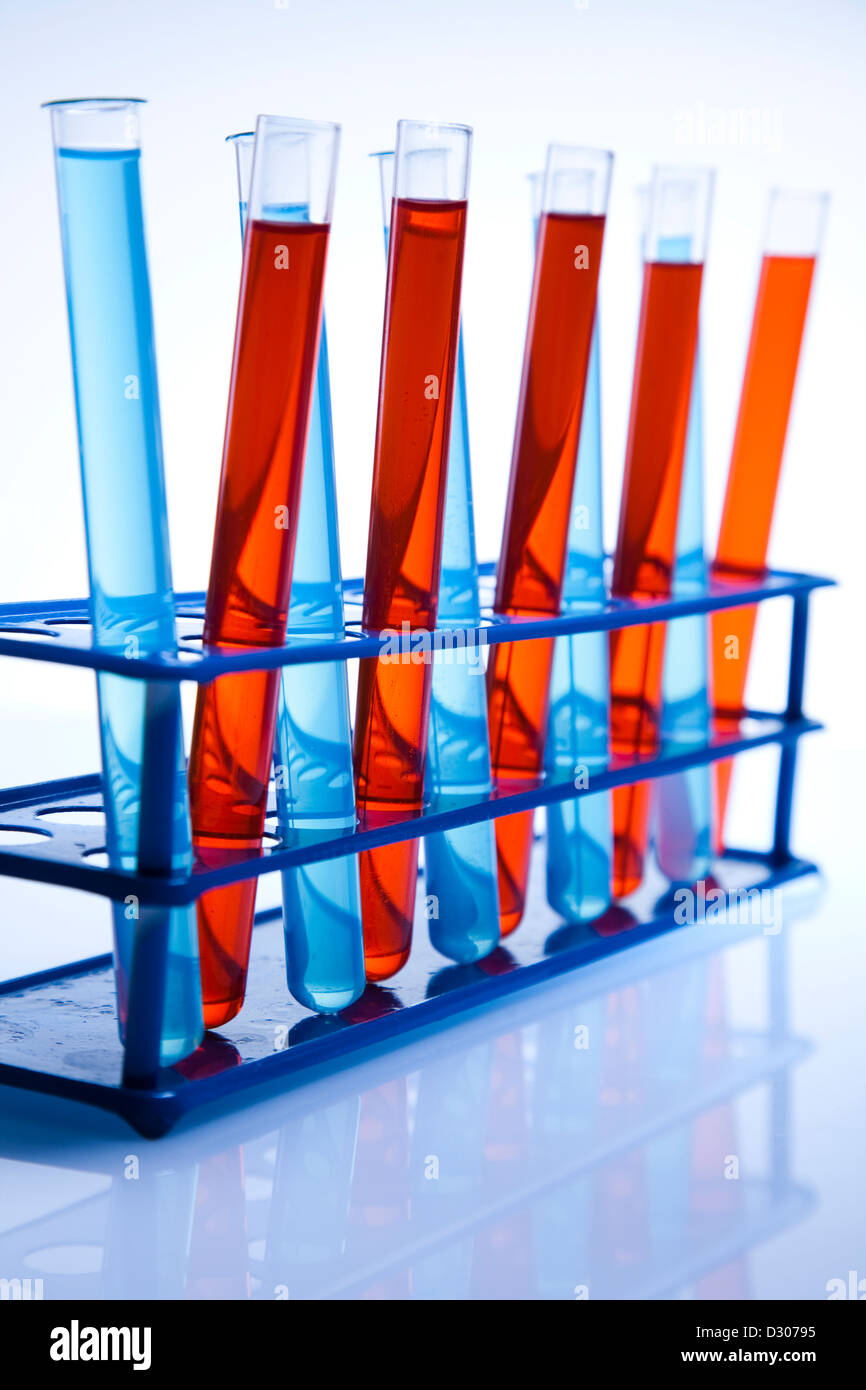 Biochemistry Laboratory and glass Stock Photo - Alamy
