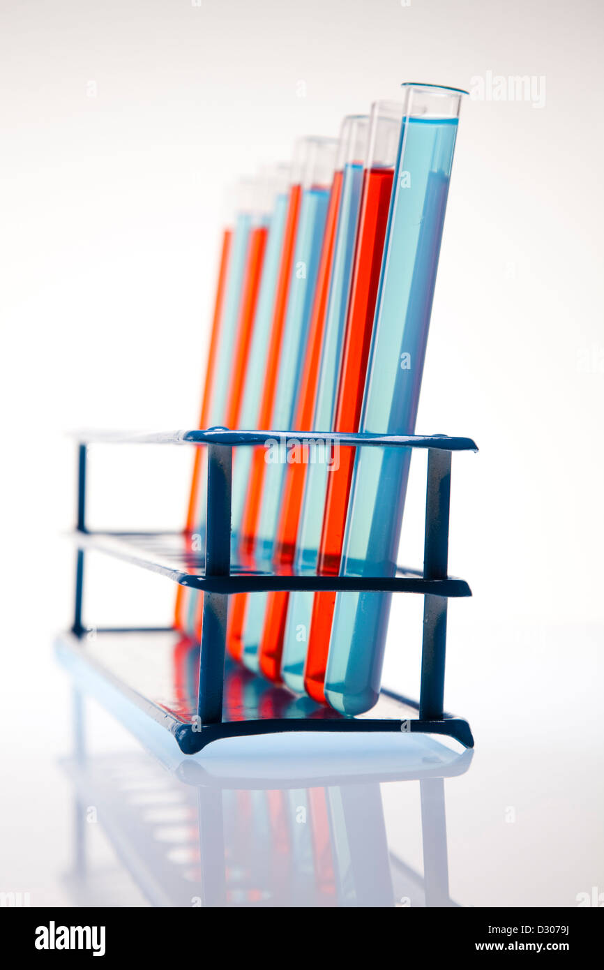 Biochemistry Laboratory and glass Stock Photo - Alamy