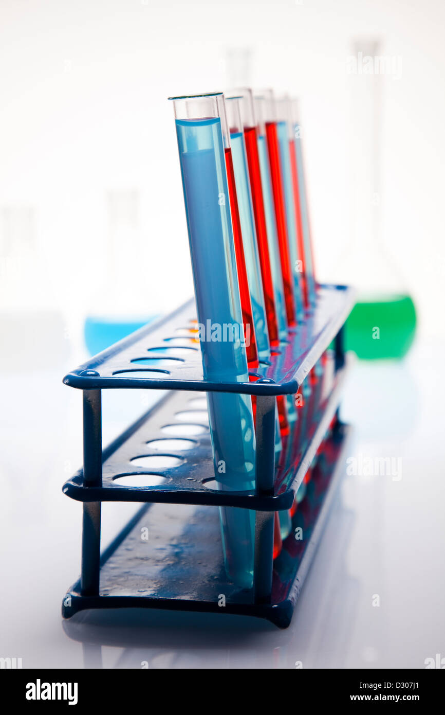 Biochemistry Laboratory and glass Stock Photo - Alamy