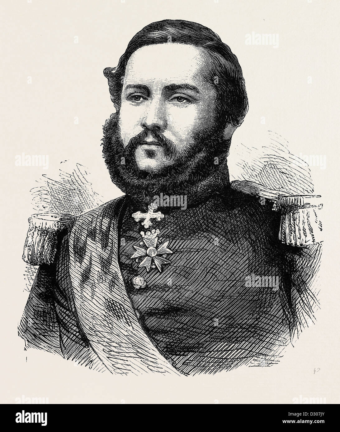 THE LATE PRESIDENT LOPEZ, 1870 Stock Photo - Alamy