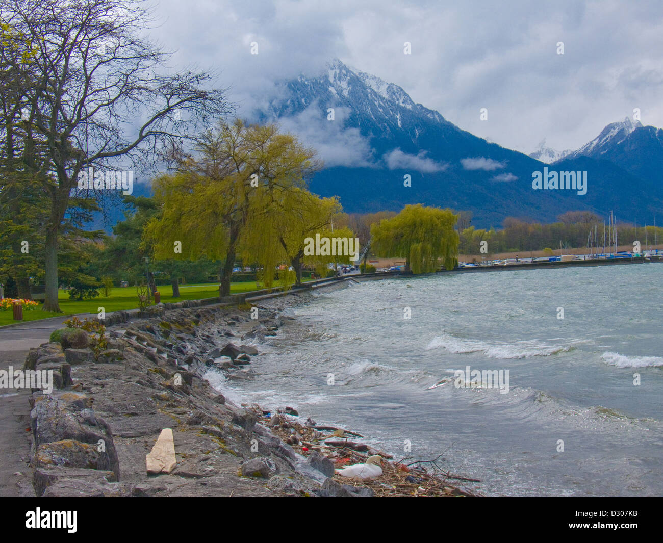 Lac villeneuve hi-res stock photography and images - Alamy