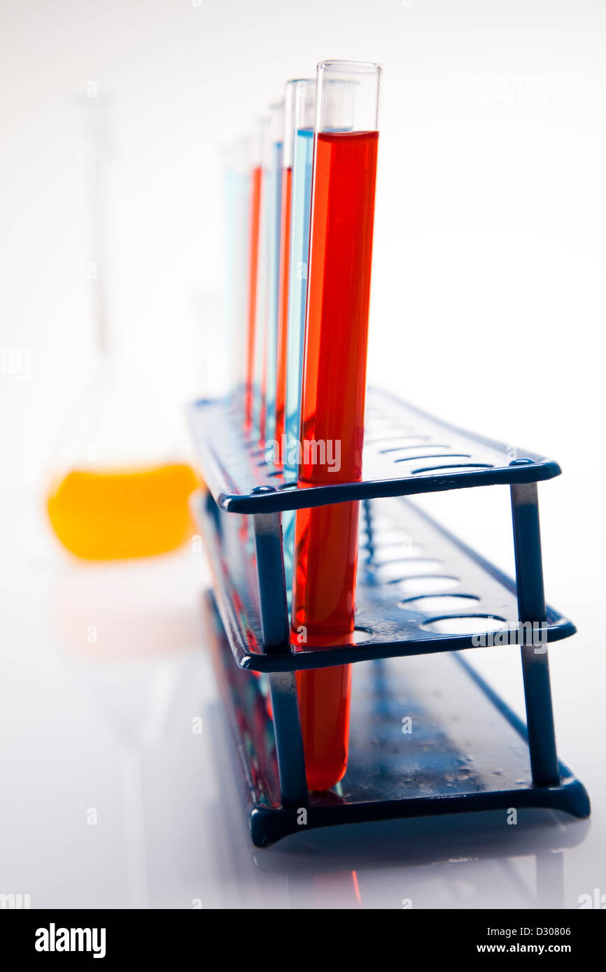 Biochemistry Laboratory and glass Stock Photo - Alamy
