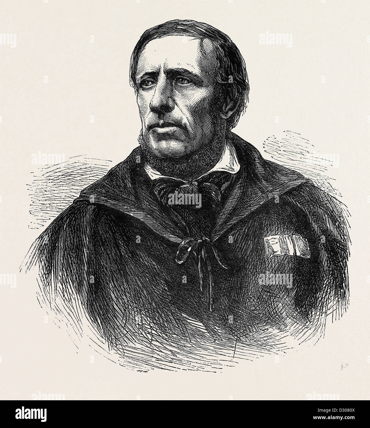 RICHARD MALLETT, 1870 Stock Photo - Alamy