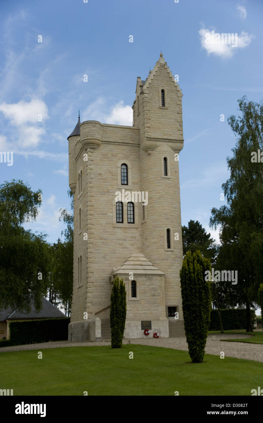 Ulster Tower on the Somme remembering the 36th Division losses from the ...