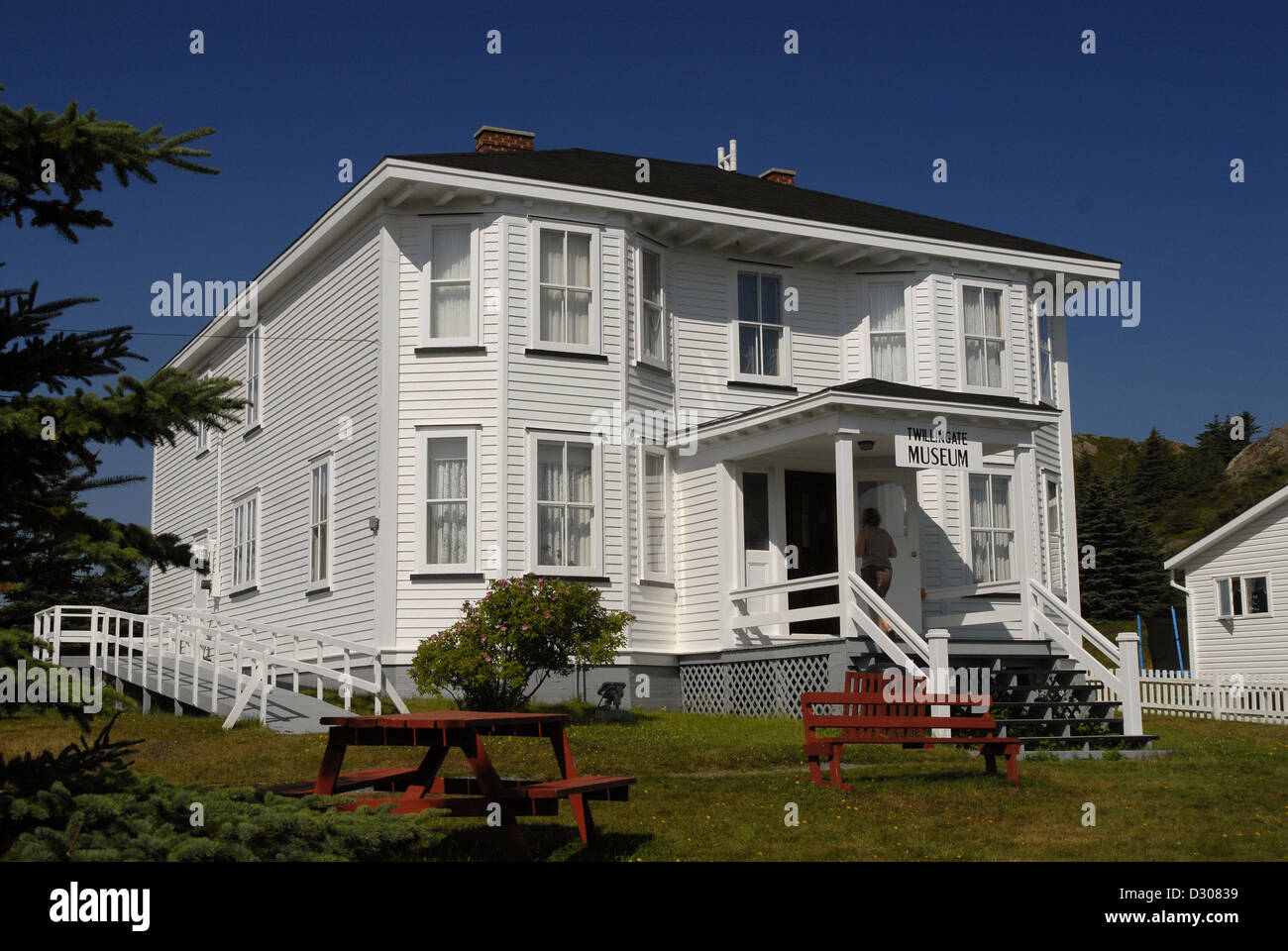The museum, Twillingate, Newfoundland Stock Photo - Alamy