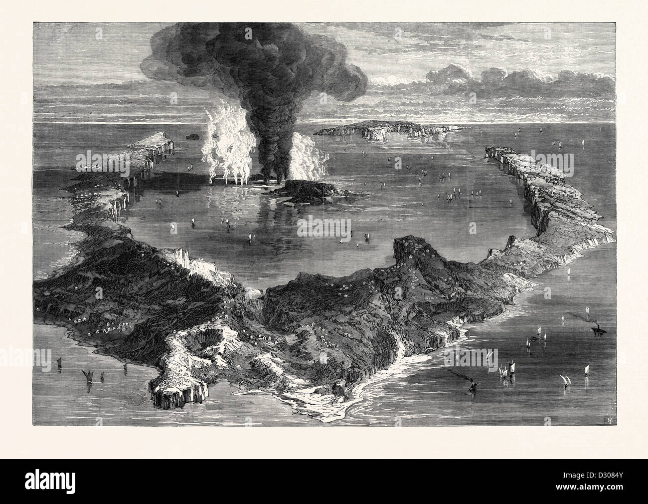 Submarine volcano hi-res stock photography and images - Alamy