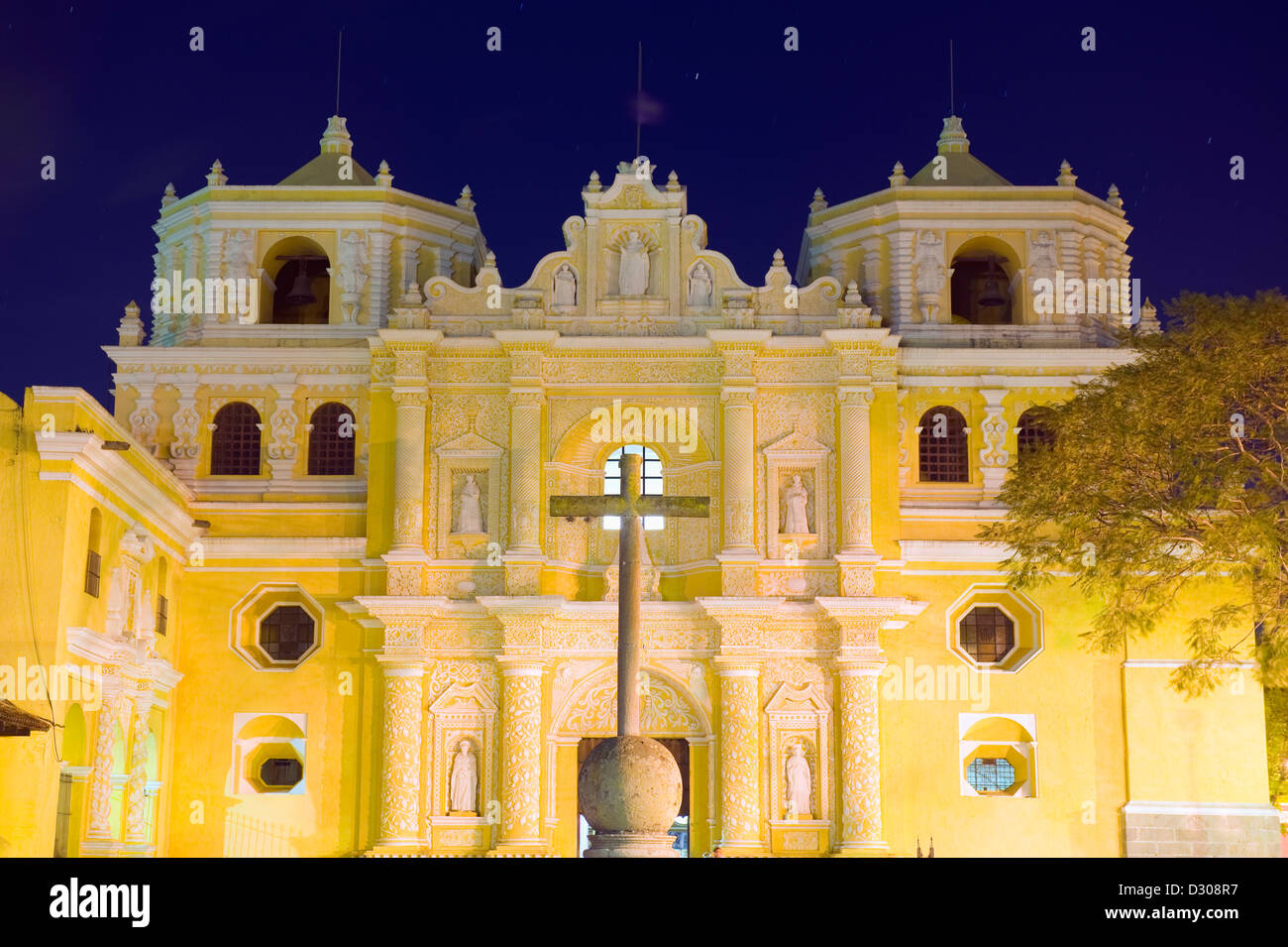 La Merced church, Antigua, Guatemala, Central America Stock Photo - Alamy