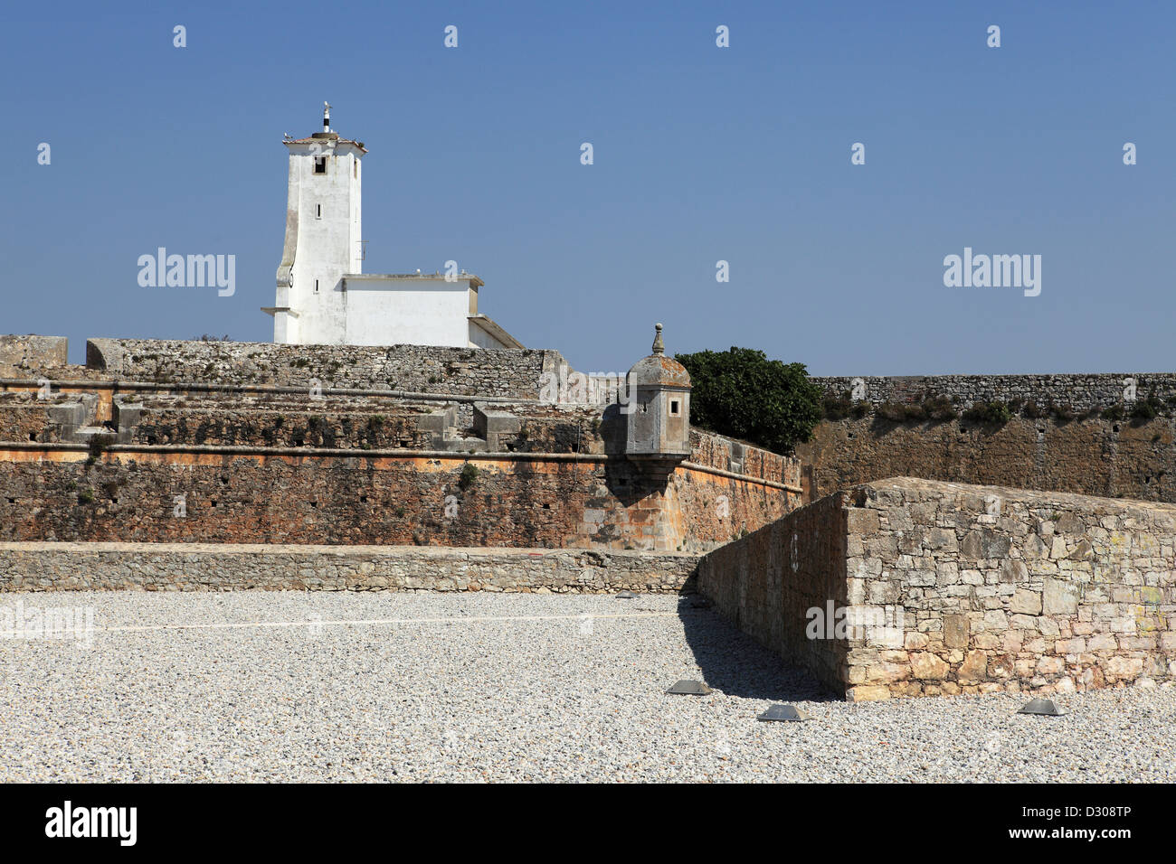 The Fortaleza de Peniche, the fortress of Peniche, Portugal Stock Photo ...