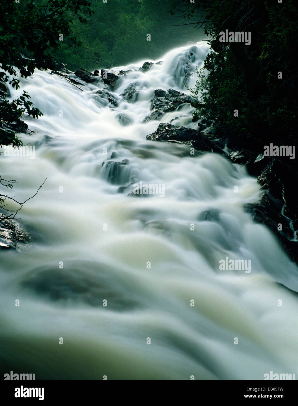 Raging river Stock Photo - Alamy