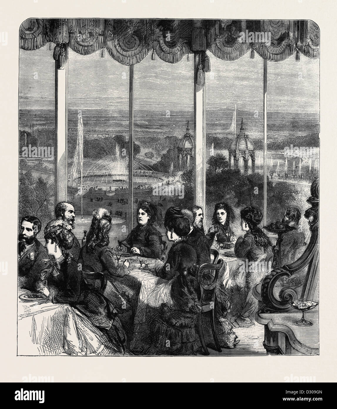 Dining saloon hi-res stock photography and images - Alamy