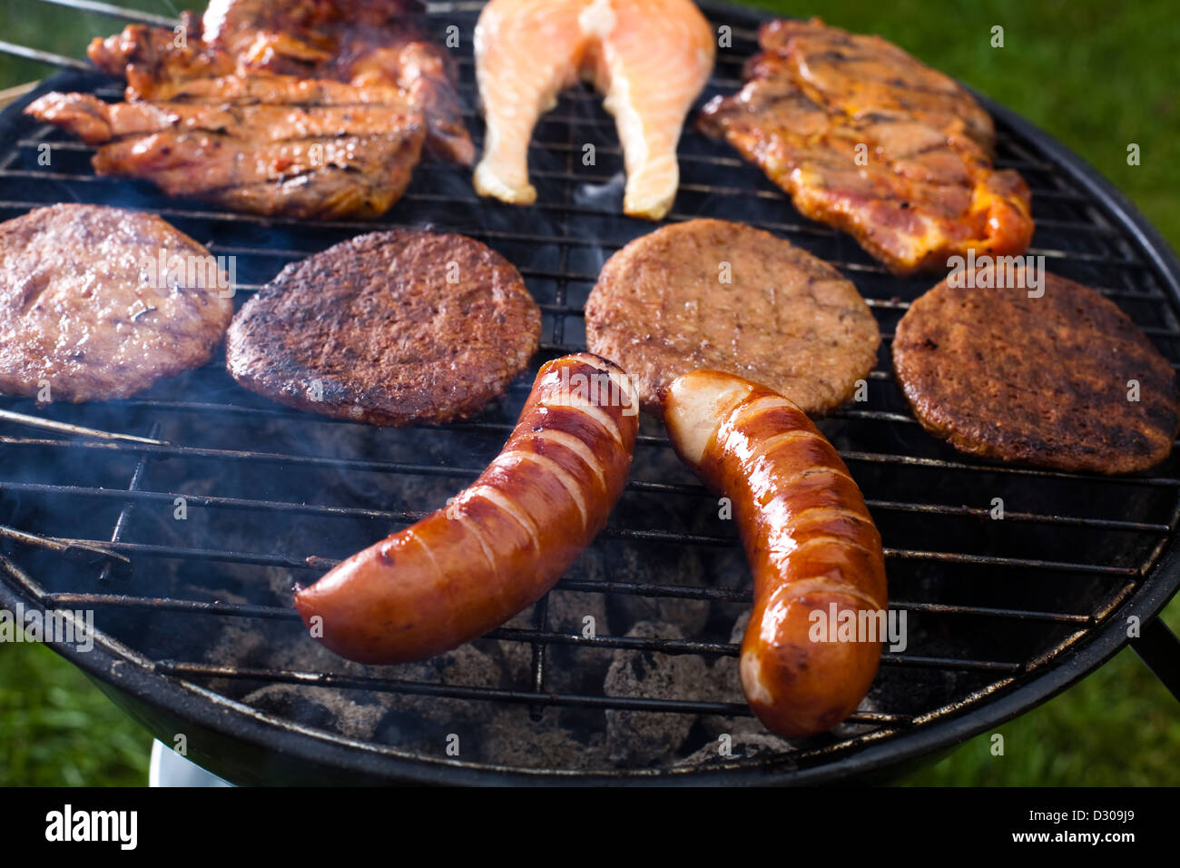 BBQ, Grilling time Stock Photo - Alamy