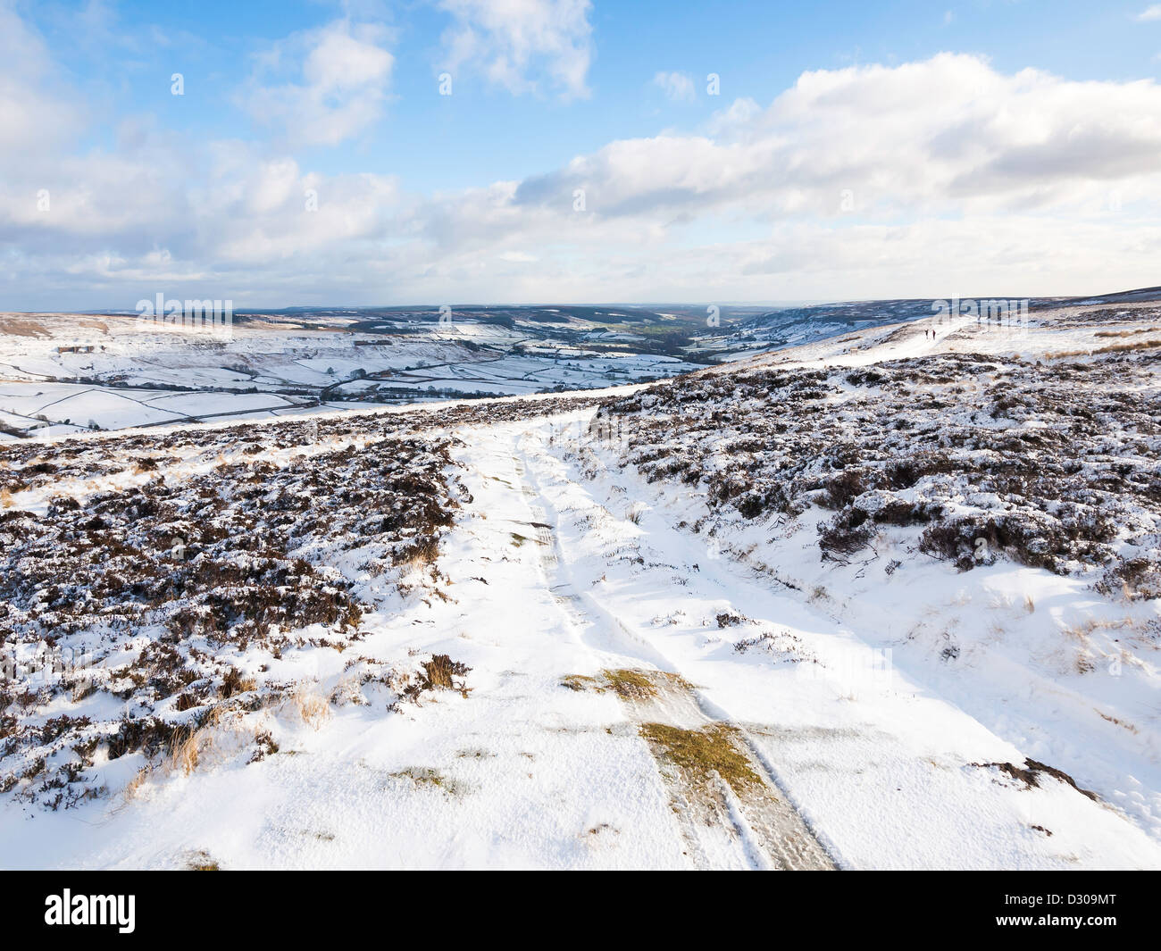 Yorkshire moors in winter hi-res stock photography and images - Alamy