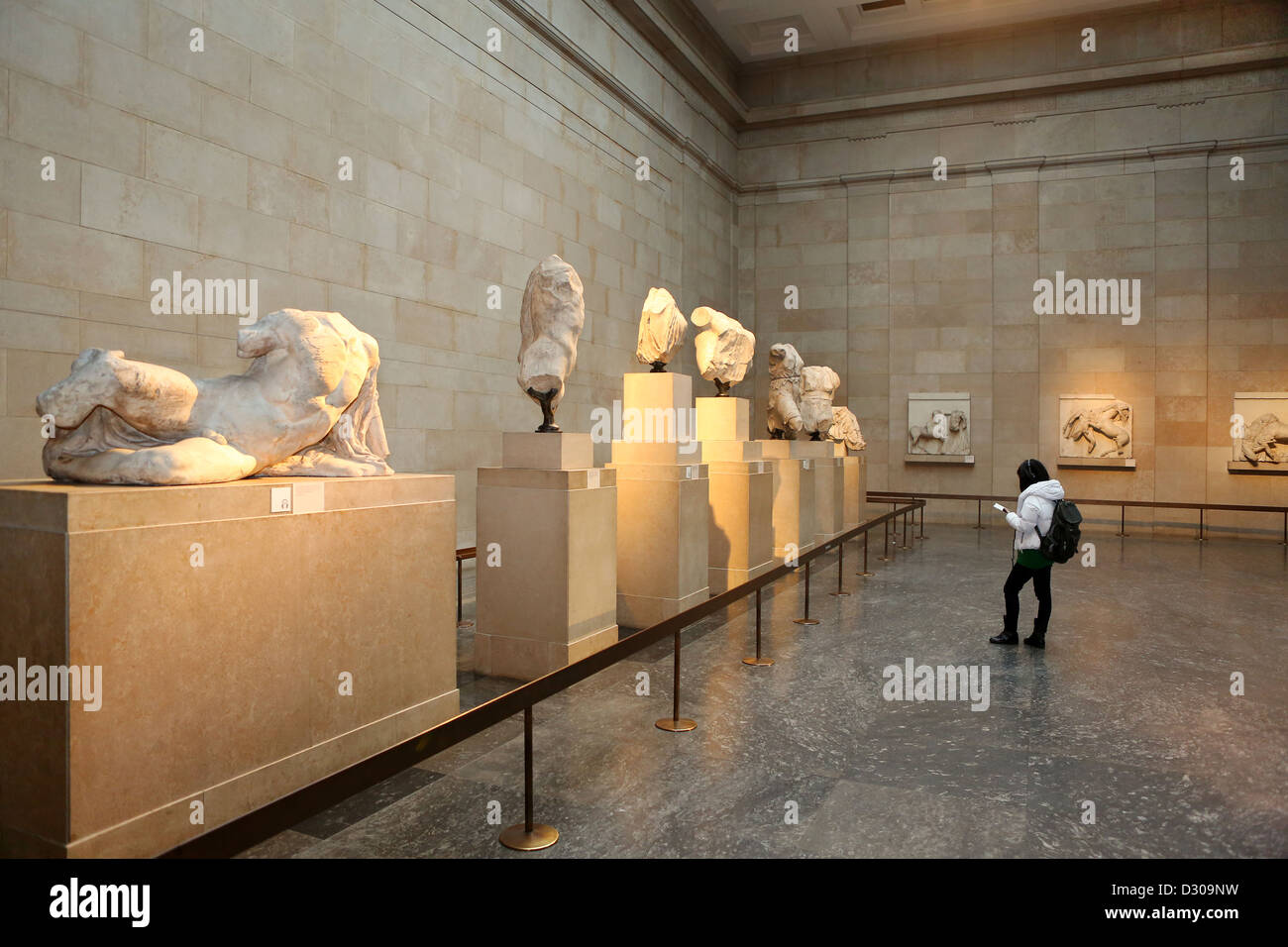 The Elgin Marbles in the British Museum, London Stock Photo - Alamy