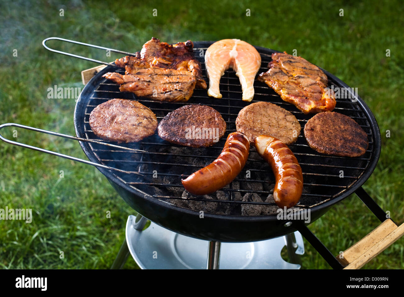 BBQ, Grilling time Stock Photo - Alamy