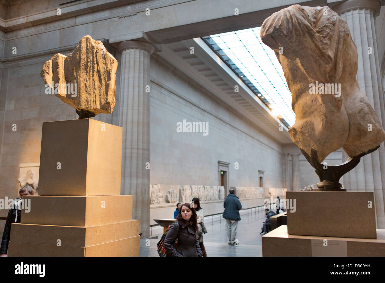 The Elgin Marbles in the British Museum, London Stock Photo - Alamy