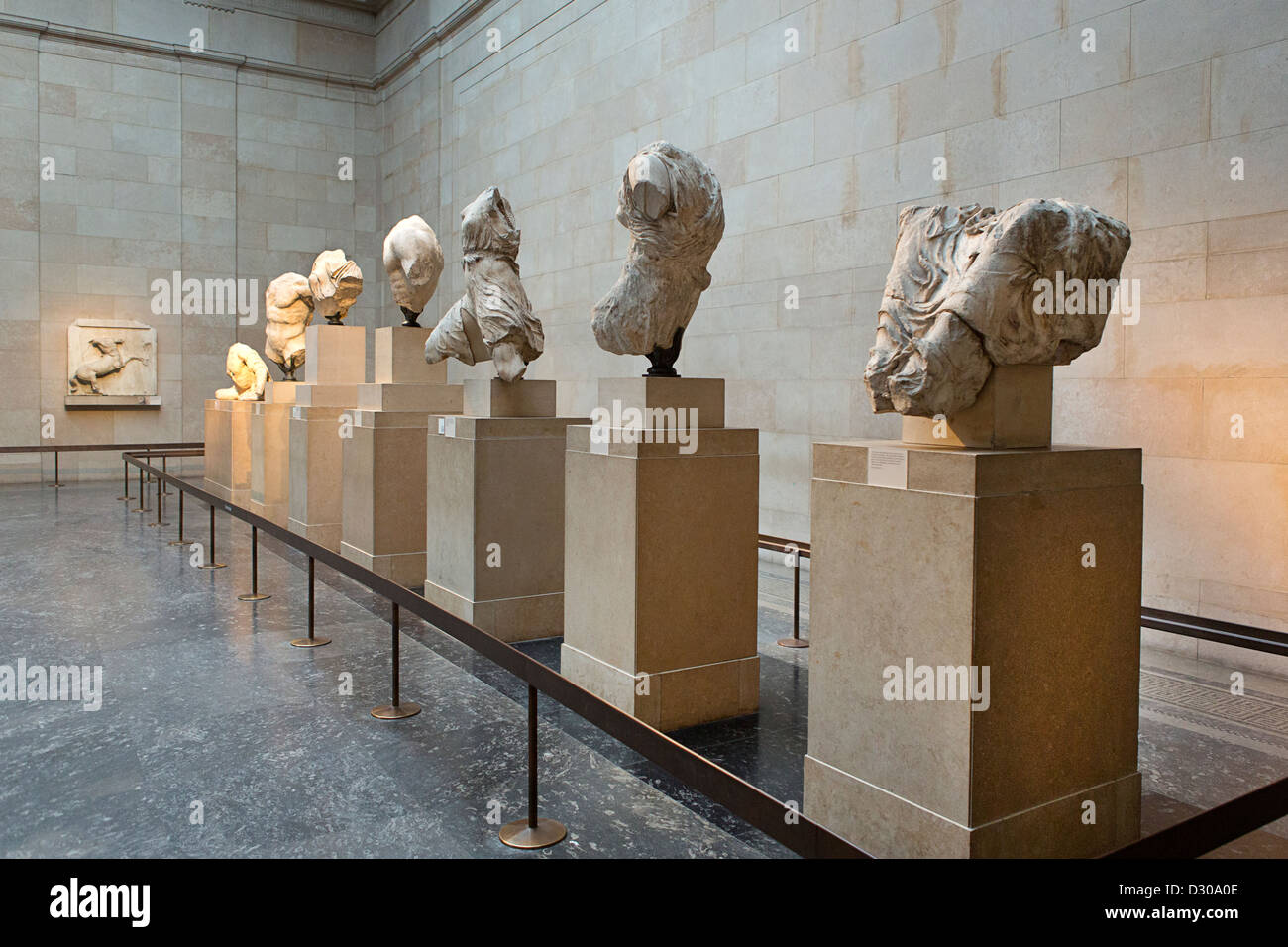 The Elgin Marbles in the British Museum, London Stock Photo - Alamy