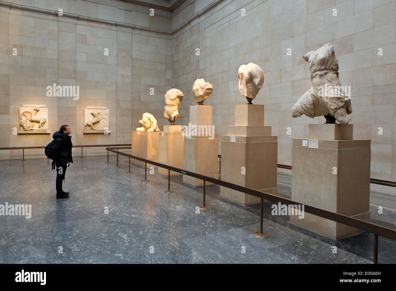 The Elgin Marbles in the British Museum, London Stock Photo - Alamy