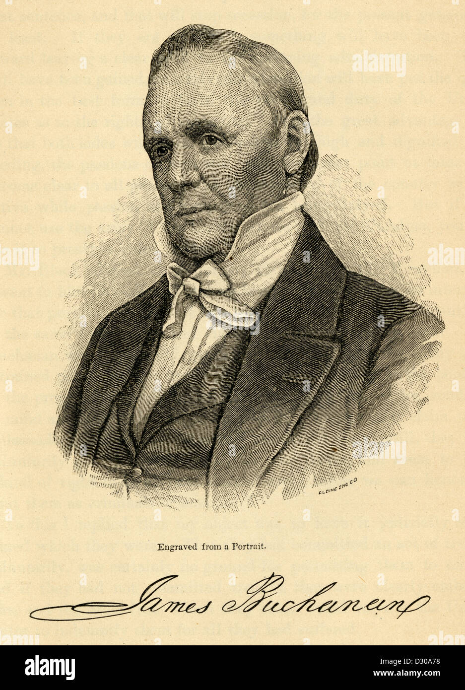James buchanan president hi-res stock photography and images - Alamy