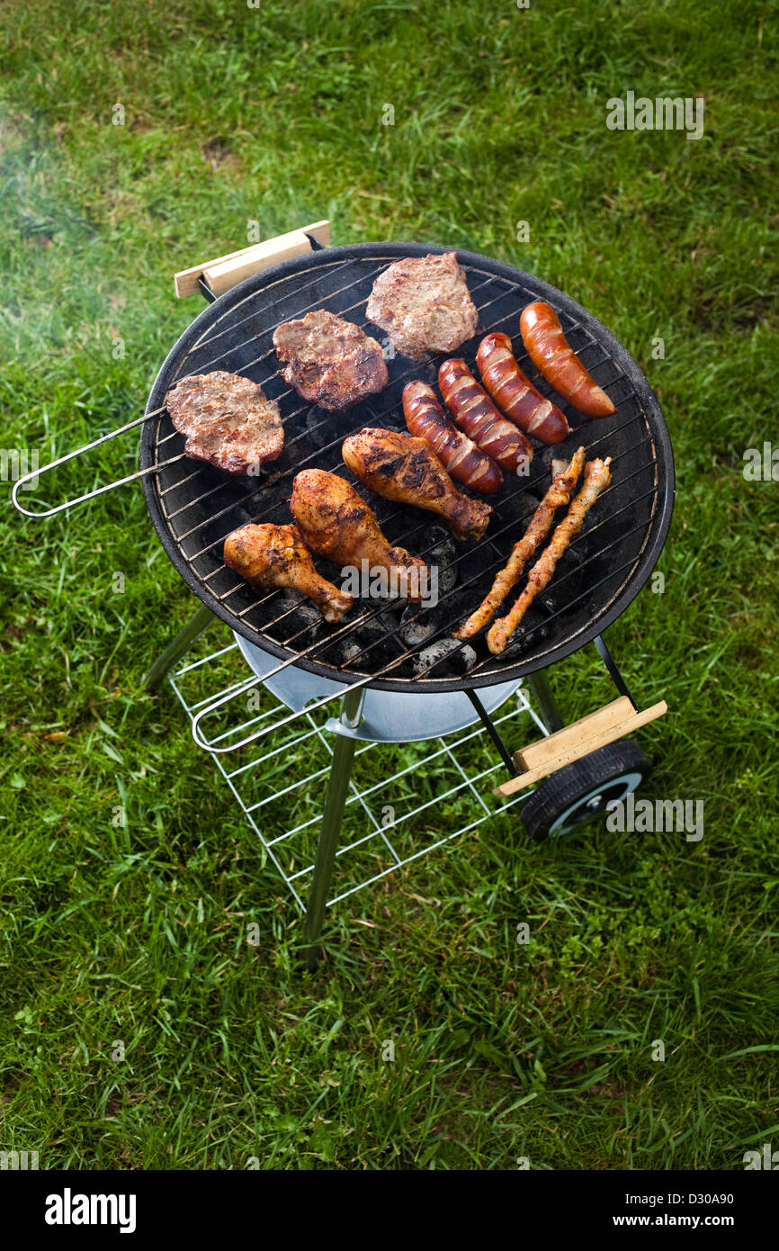 BBQ, Grilling time Stock Photo - Alamy