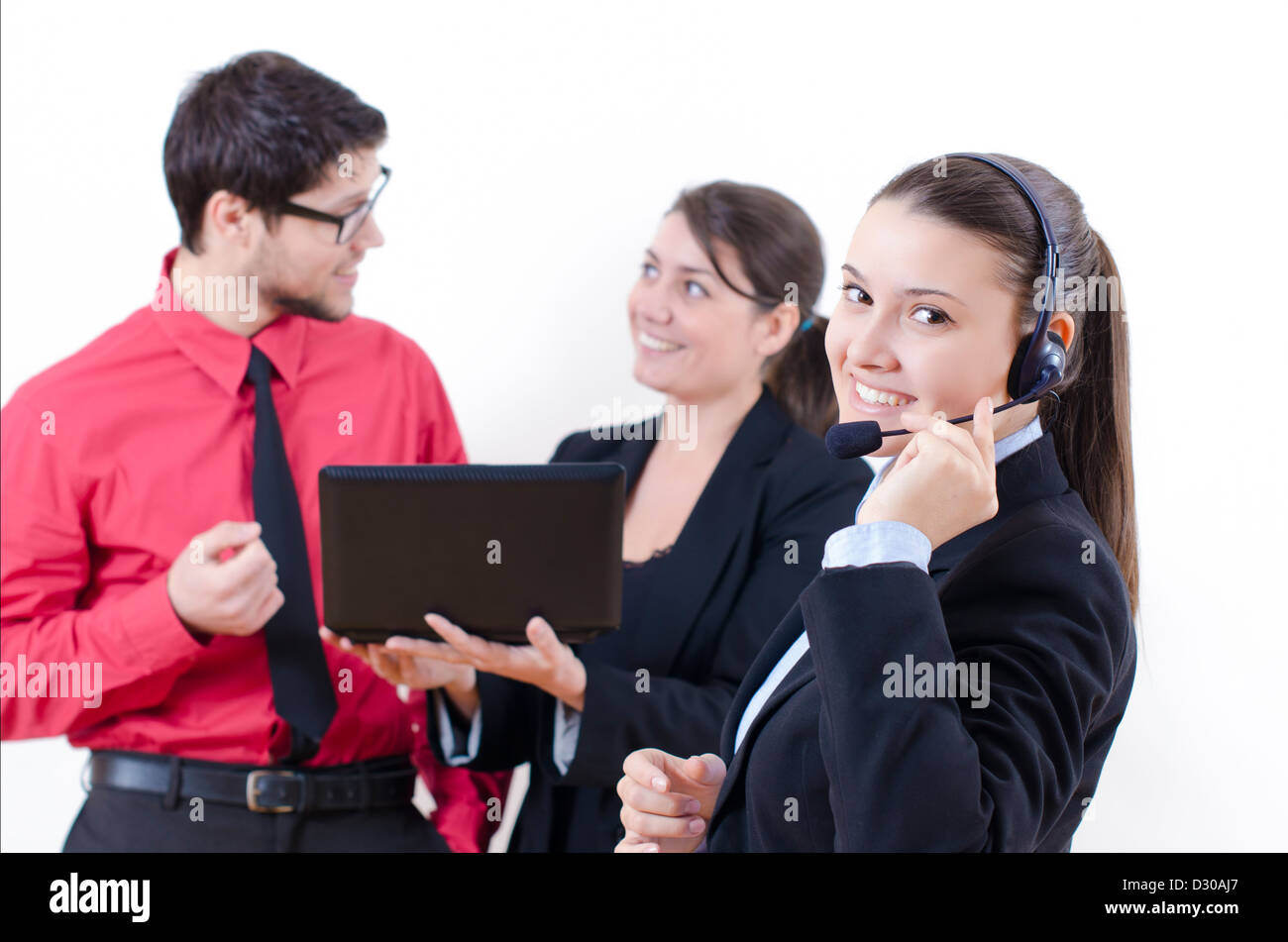 Young business people planning their new project Stock Photo - Alamy