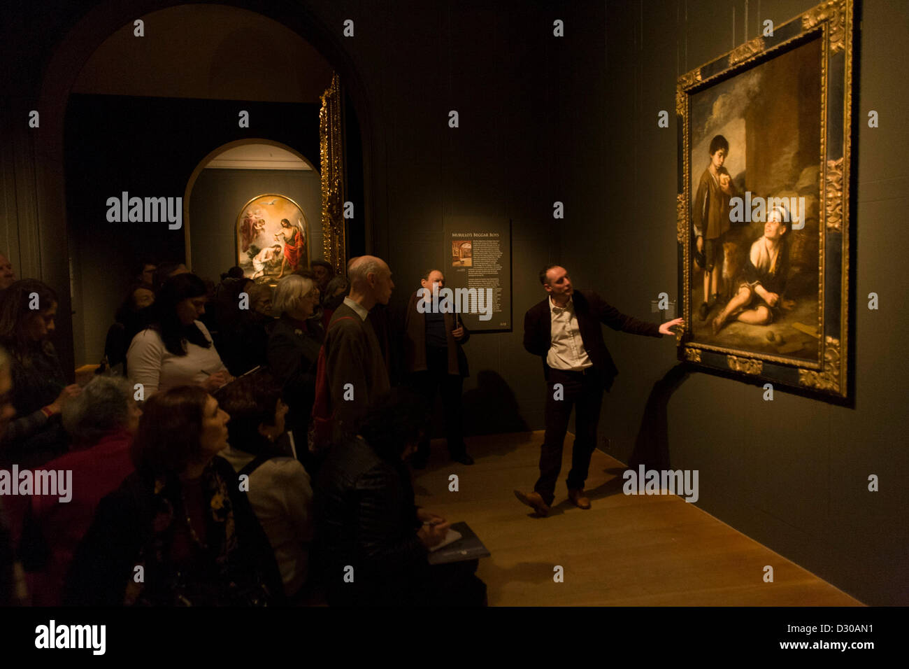 Dr. Xavier Bray, chief curator of the Dulwich Picture Gallery conducts ...