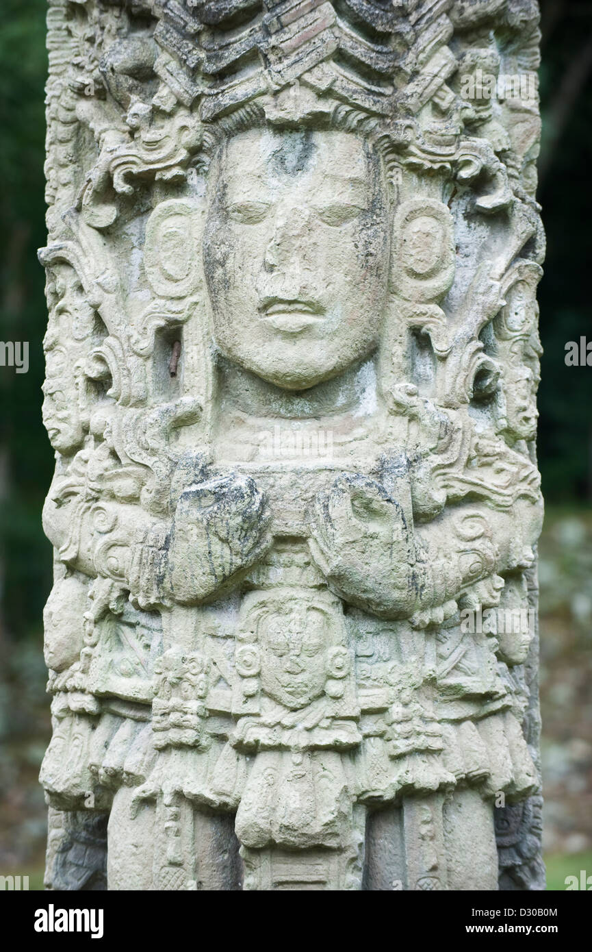 Mayan stelae hi-res stock photography and images - Alamy