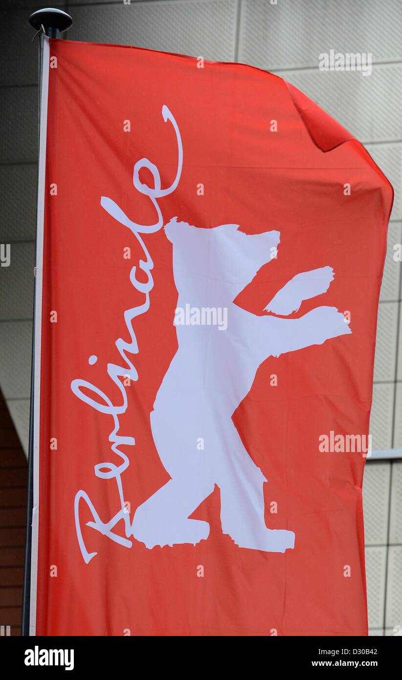 A banner with the logo of the 2013 Berlinale hang in the room for the ...