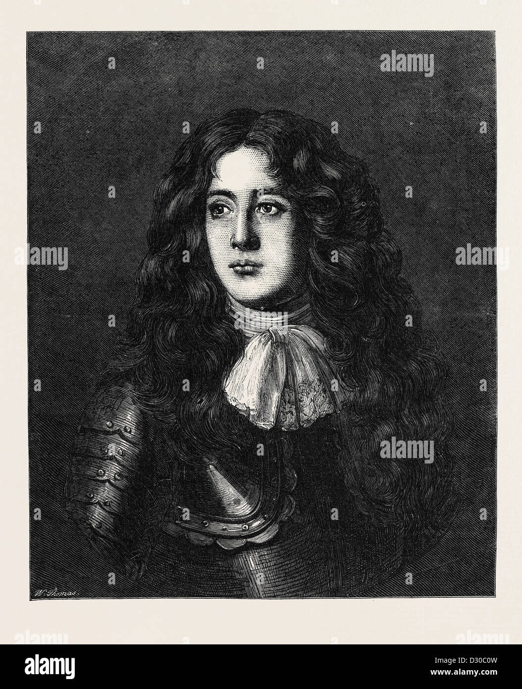 CLAVERHOUSE VISCOUNT DUNDEE IN THE NATIONAL PORTRAIT EXHIBITION SOUTH ...