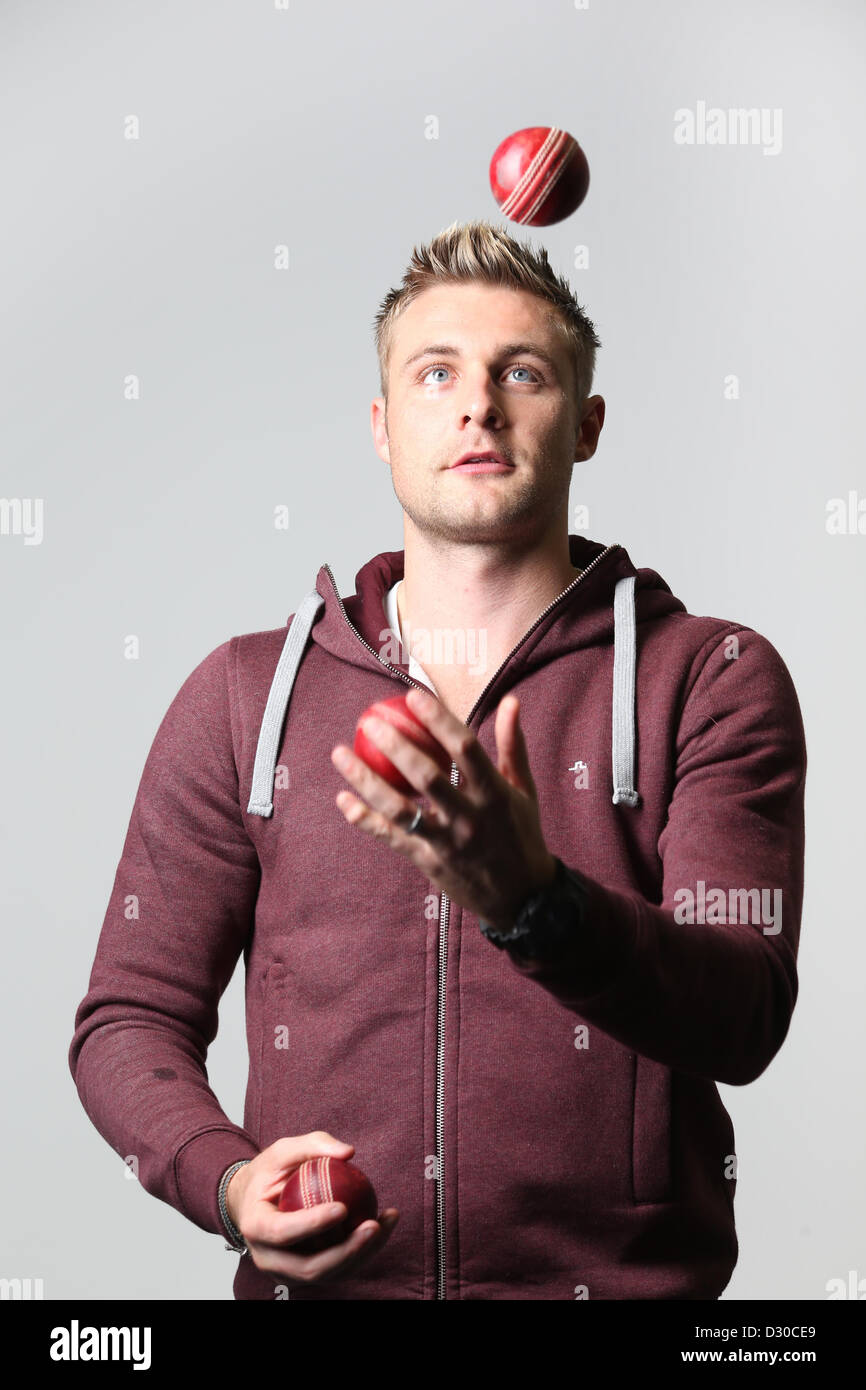 England and Sussex cricketer Luke Wright Stock Photo - Alamy