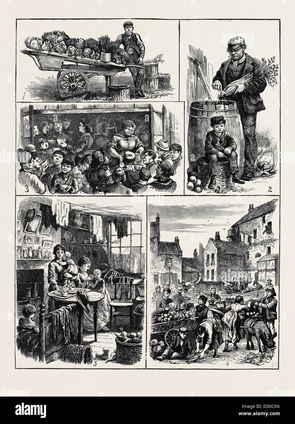 Costermonger barrow hi-res stock photography and images - Alamy