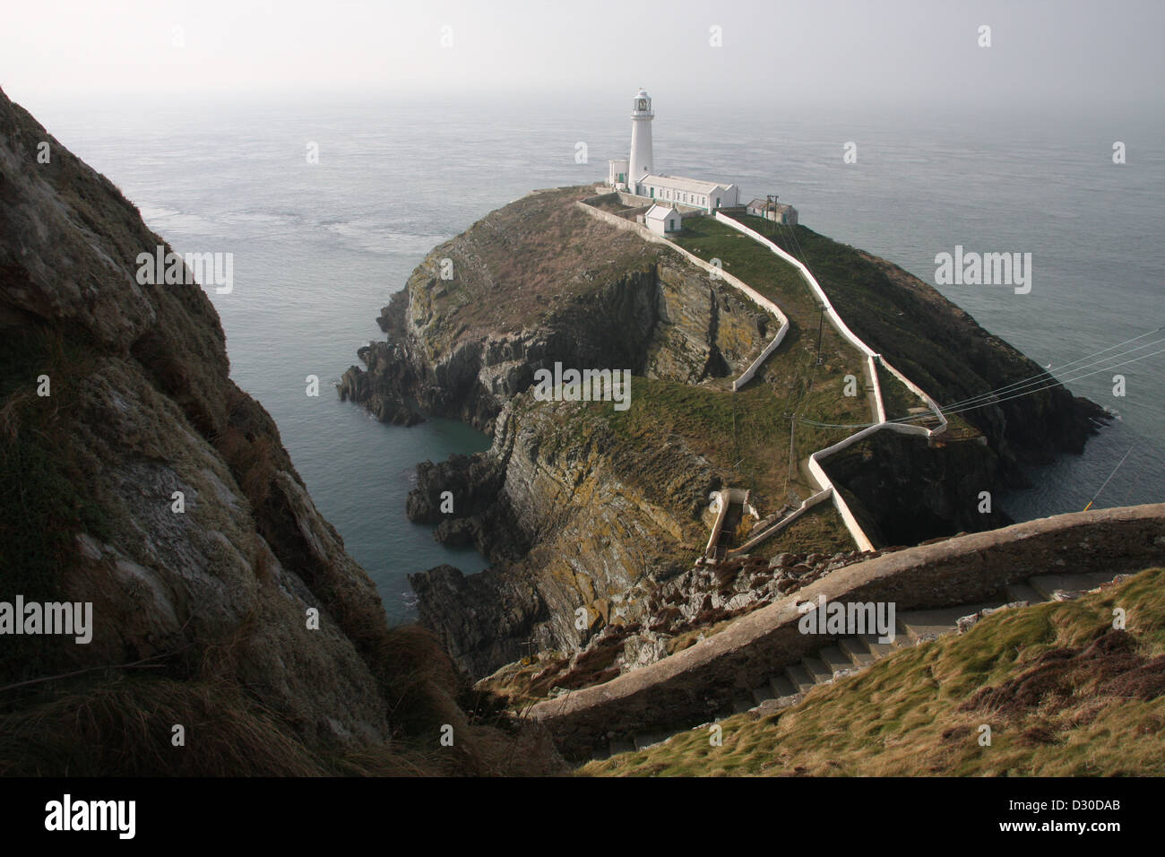 South Stack Lighthouse, Anglesea Stock Photo - Alamy