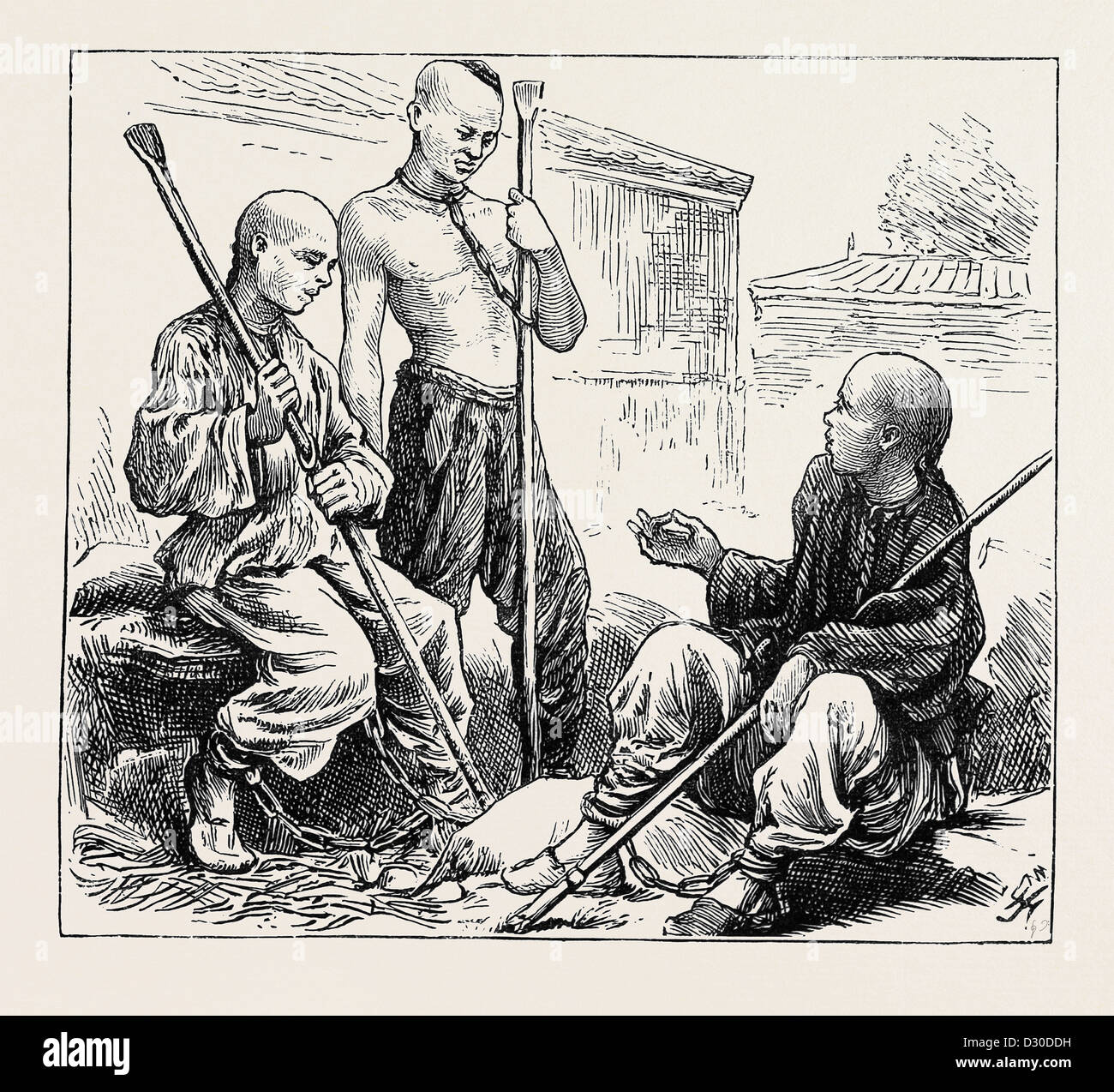 LIFE IN CHINA: CONVICTS Stock Photo - Alamy