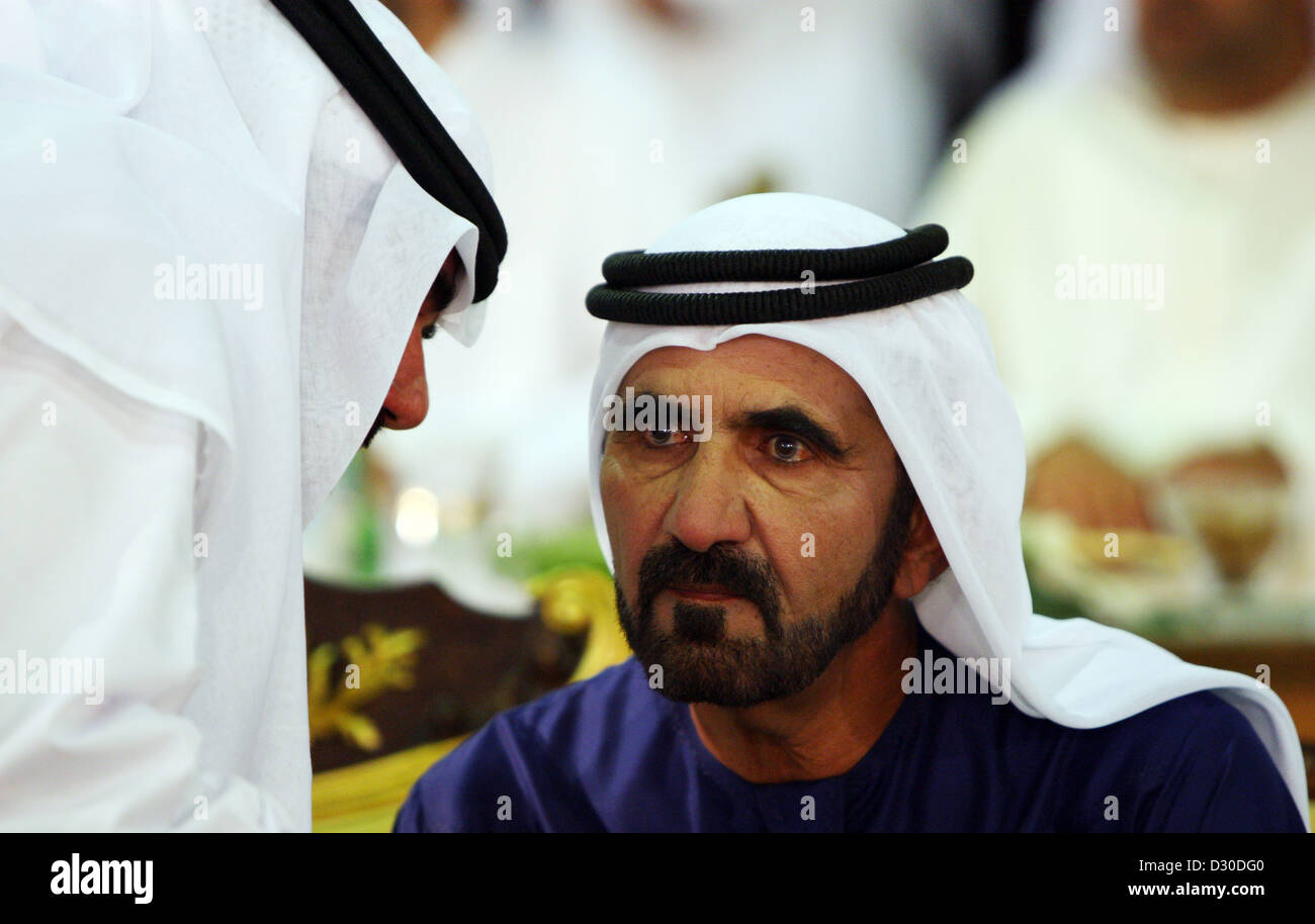 Dubai, United Arab Emirates, Sheikh Mohammed bin Rashid al Maktoum in ...