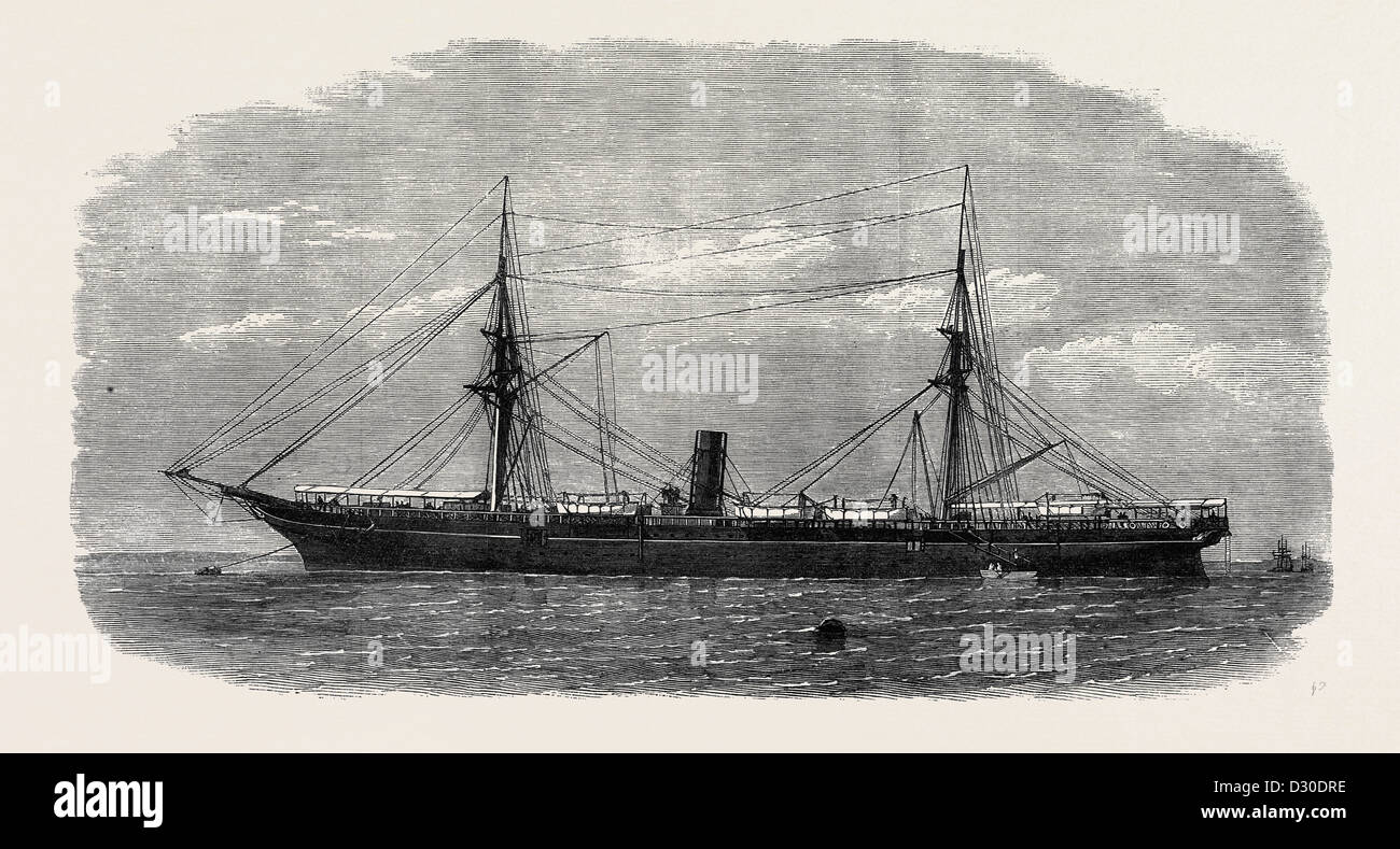THE RHONE ONE OF THE VESSELS LOST IN THE LATE HURRICANE IN THE WEST ...