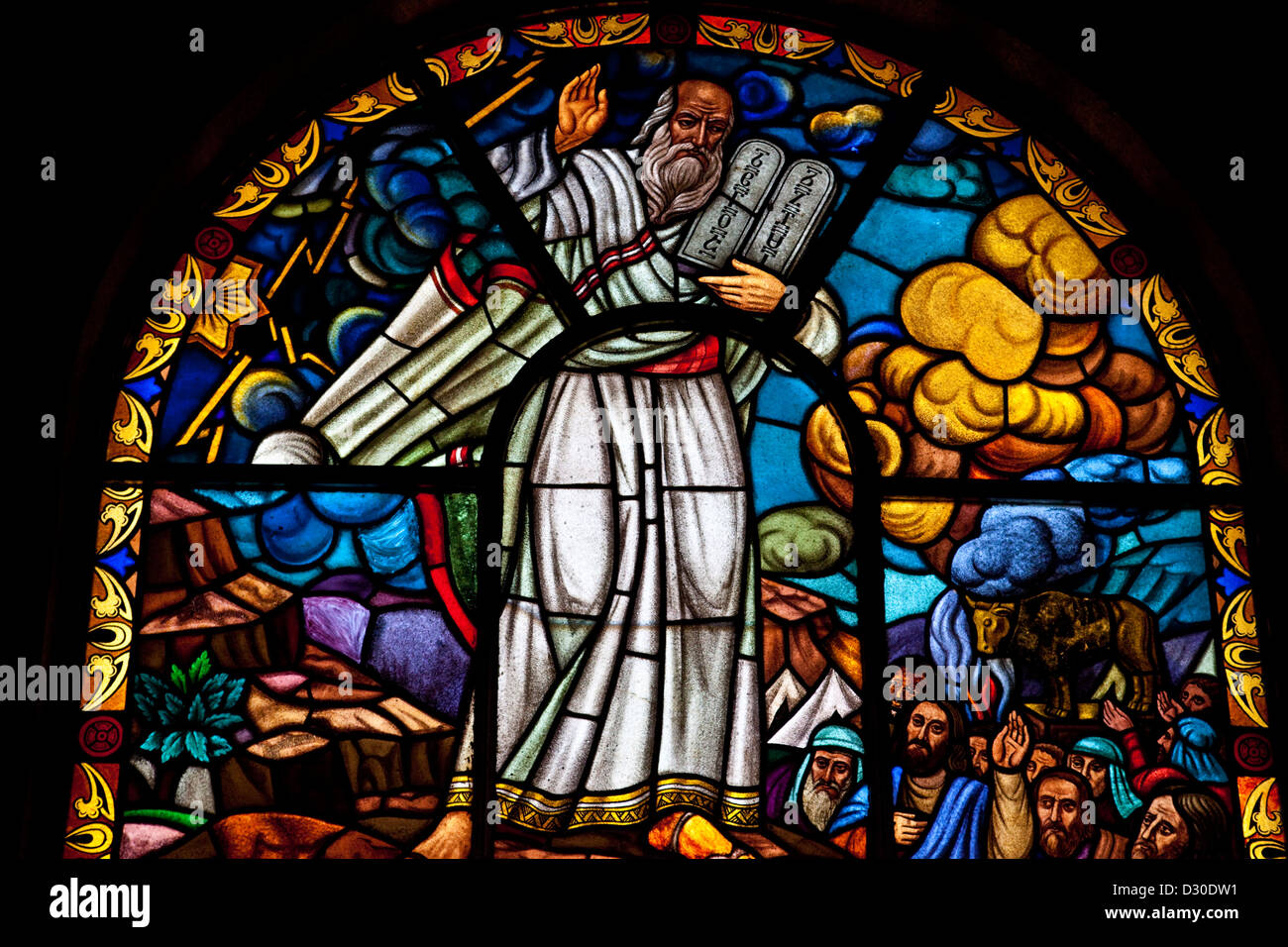 Stained Glass Windows, Holy Trinity Cathedral (Kiddist Selassie), Addis ...