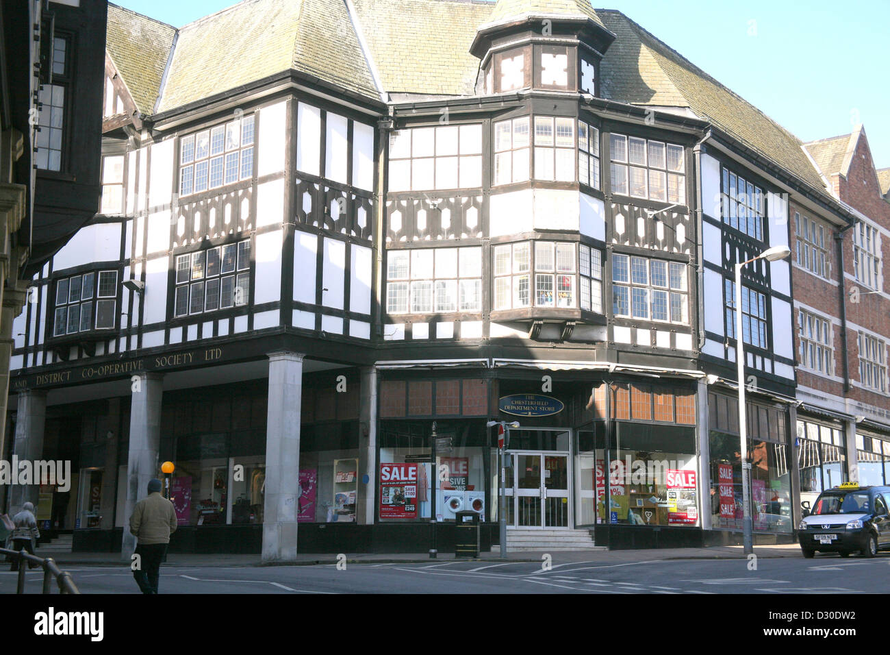 The Co-operative department store, Chesterfield Stock Photo - Alamy
