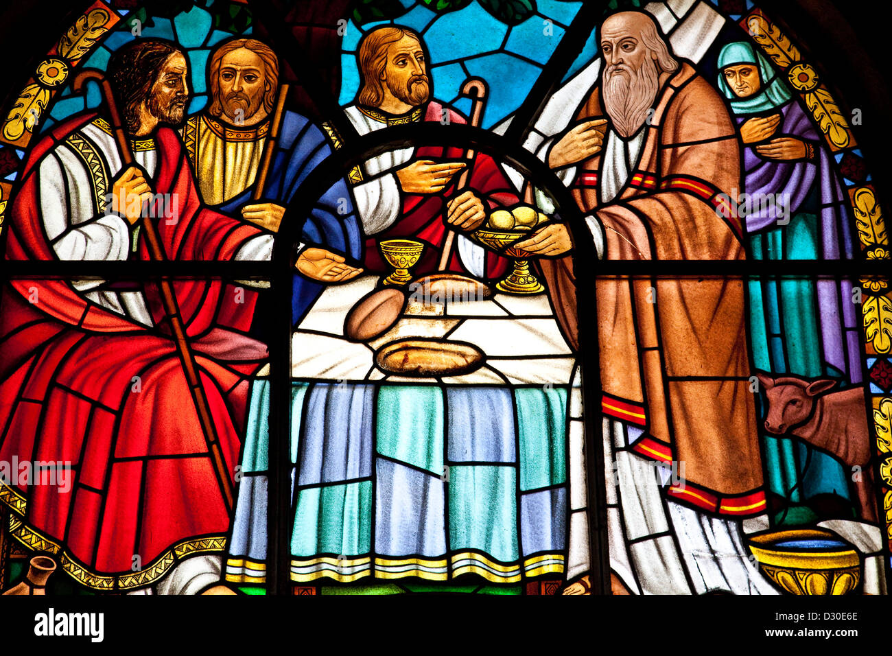 Stained Glass Windows, Holy Trinity Cathedral (Kiddist Selassie), Addis ...
