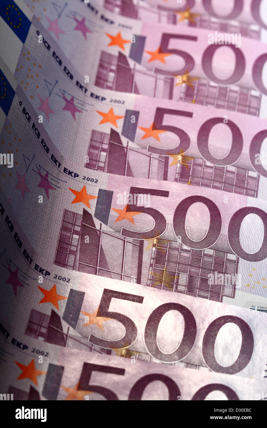 500 euro money hi-res stock photography and images - Alamy