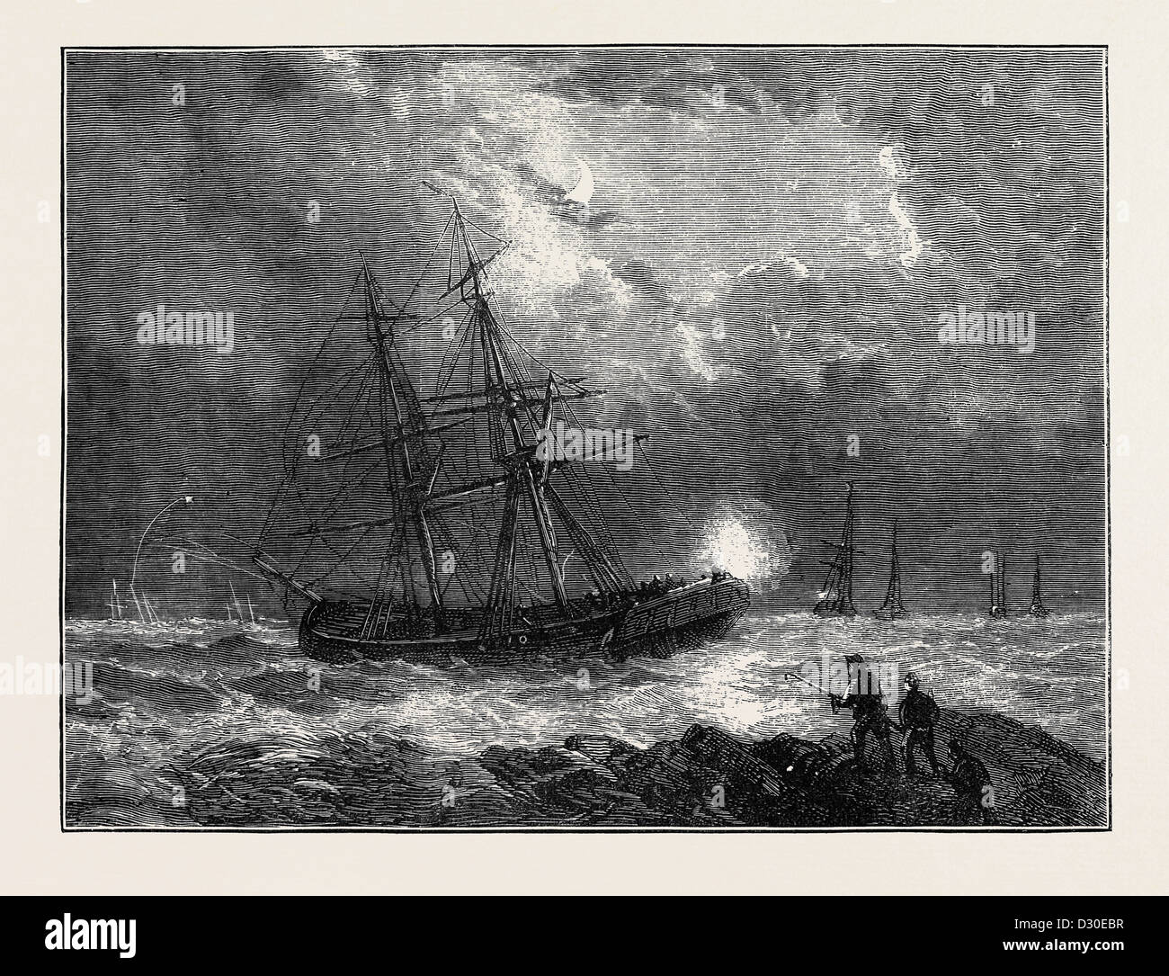 Ships in distress hi-res stock photography and images - Alamy