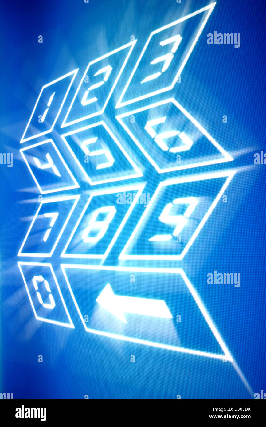 blue business graph abstract background Stock Photo - Alamy